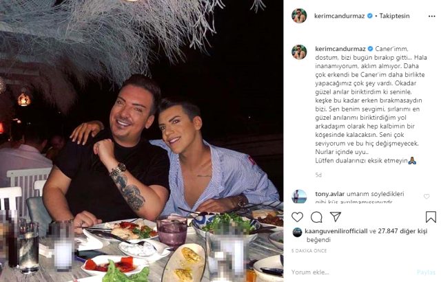 Ünlü DJ Caner Çalışır Vefat Etti! Kerimcan Durmaz Gözyaşlarına Boğuldu ...